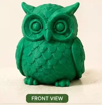 Owl Figurine - Free 3D Print Model - MakerWorld