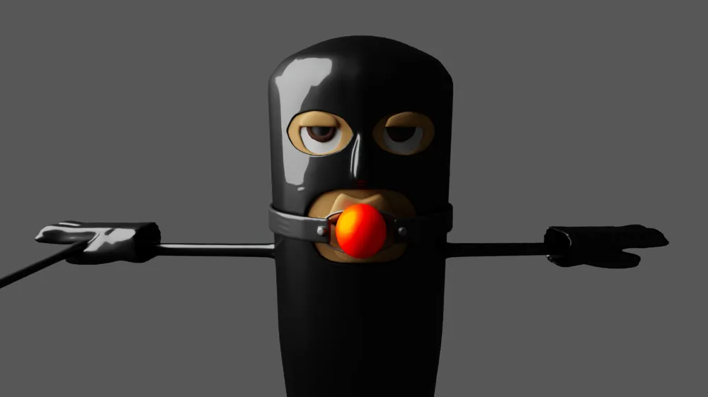 gimp gimp gimp sahur - Free 3D Print Model - MakerWorld