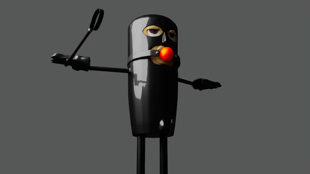 gimp gimp gimp sahur - Free 3D Print Model - MakerWorld