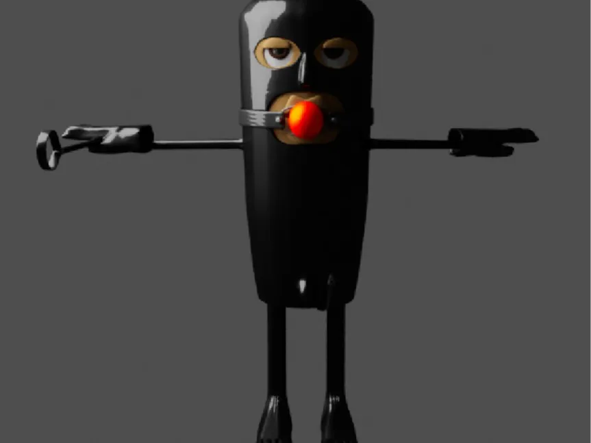 gimp gimp gimp sahur - Free 3D Print Model - MakerWorld