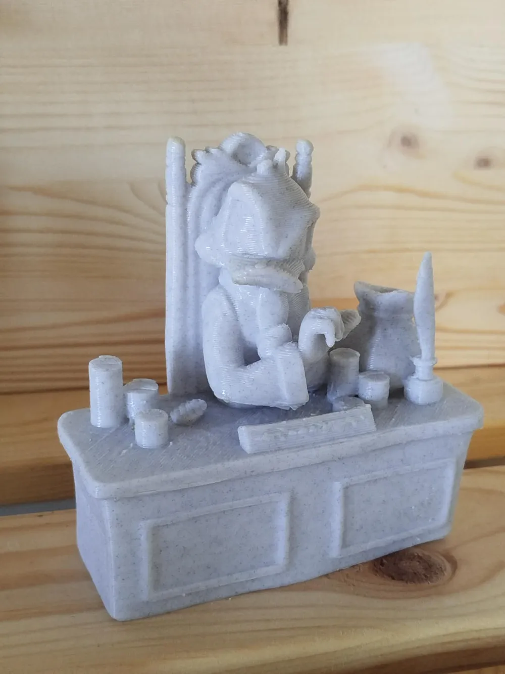 SCROOGE MCDUCK STATUETTE TIME IS MONEY - Free 3D Print Model - MakerWorld