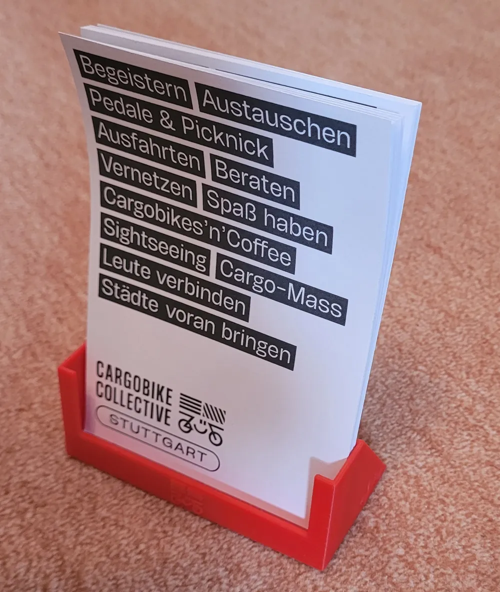 Cargobike Collective A6 Display Stand - Free 3D Print Model - MakerWorld