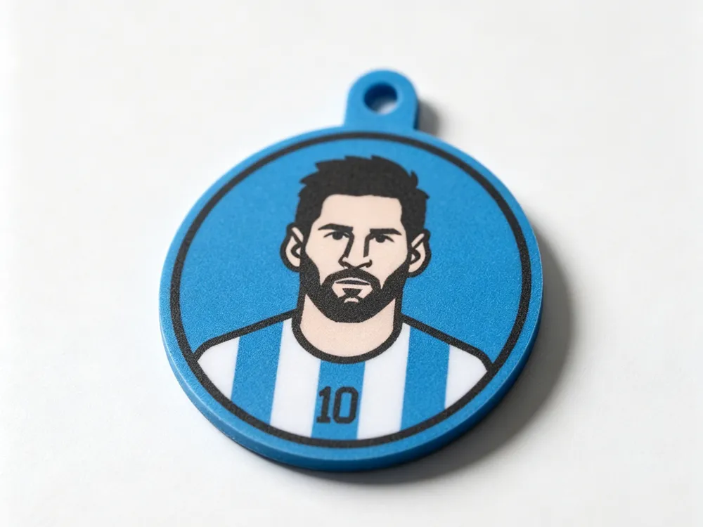 Messi Keychain Pendant - Football Star Keyring Fridge Magnet - 2026 US ...