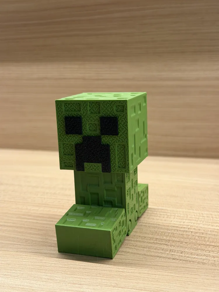 Minecraft Creeper - Free 3D Print Model - MakerWorld