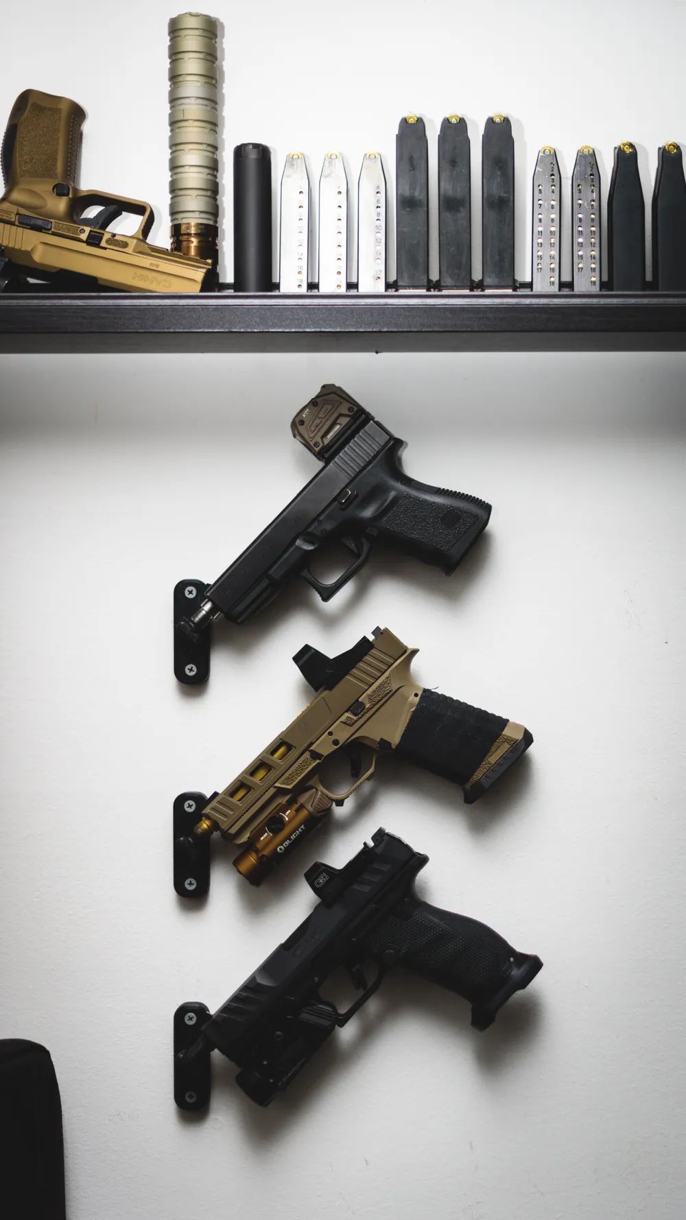 9mm pistol wall mount - Free 3D Print Model - MakerWorld