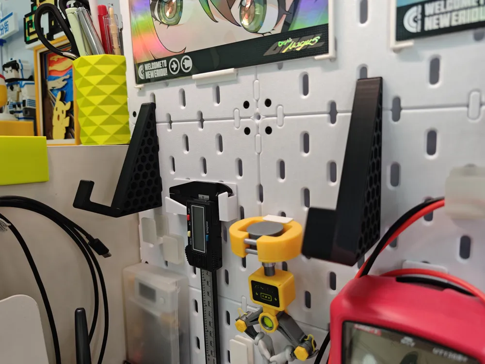 Ikea Pegboard Keyboard Hanger - Free 3D Print Model - MakerWorld