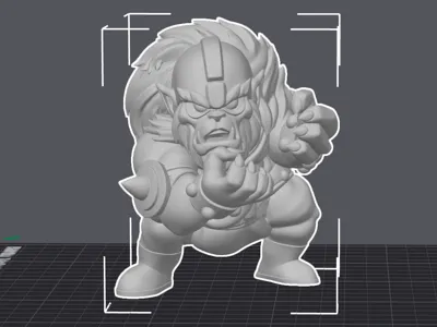 Beast Man Chibi - Free 3D Print Model - MakerWorld