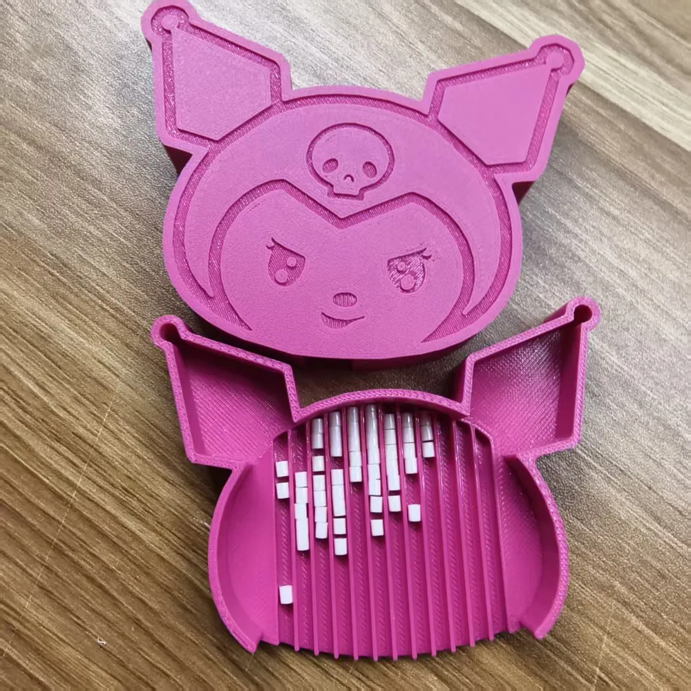 Pala/Caja de cuentas Perler — Kuromi - Modelo de impresión 3D gratuito ...