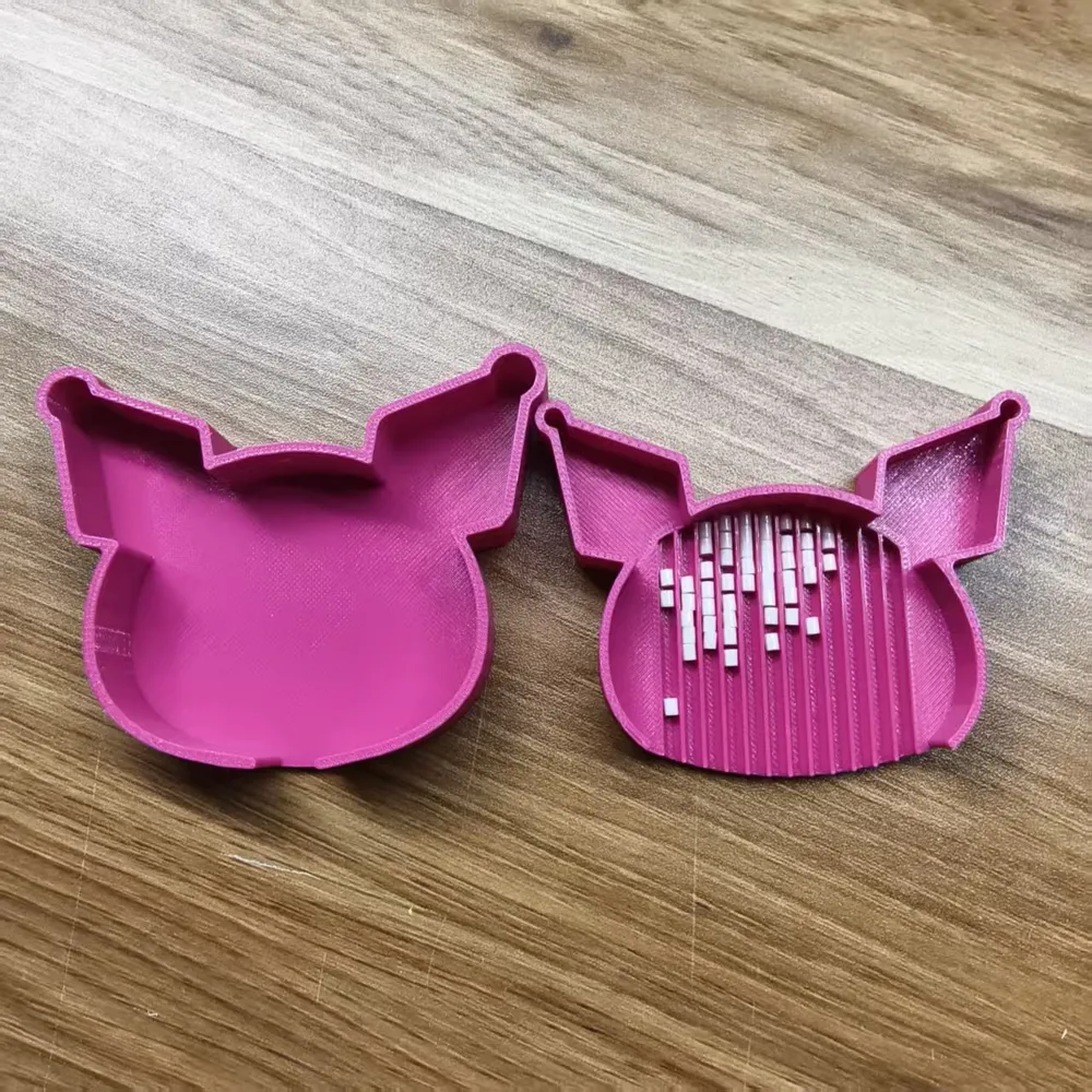 Pala/Caja de cuentas Perler — Kuromi - Modelo de impresión 3D gratuito ...