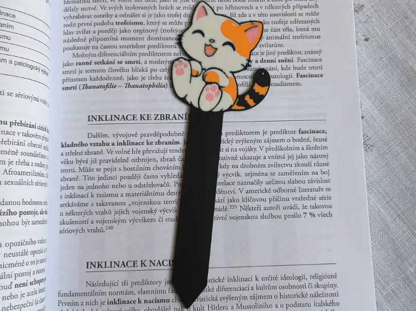 Cat bookmark - Free 3D Print Model - MakerWorld
