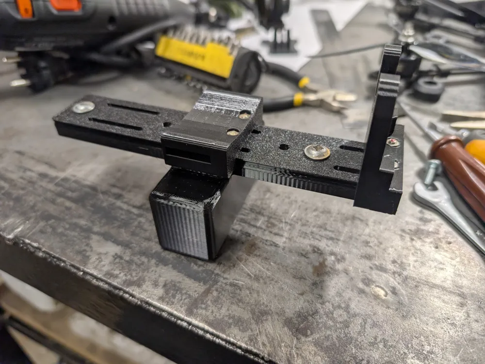 Vise Attachment for Dremel Bracket - Free 3D Print Model - MakerWorld