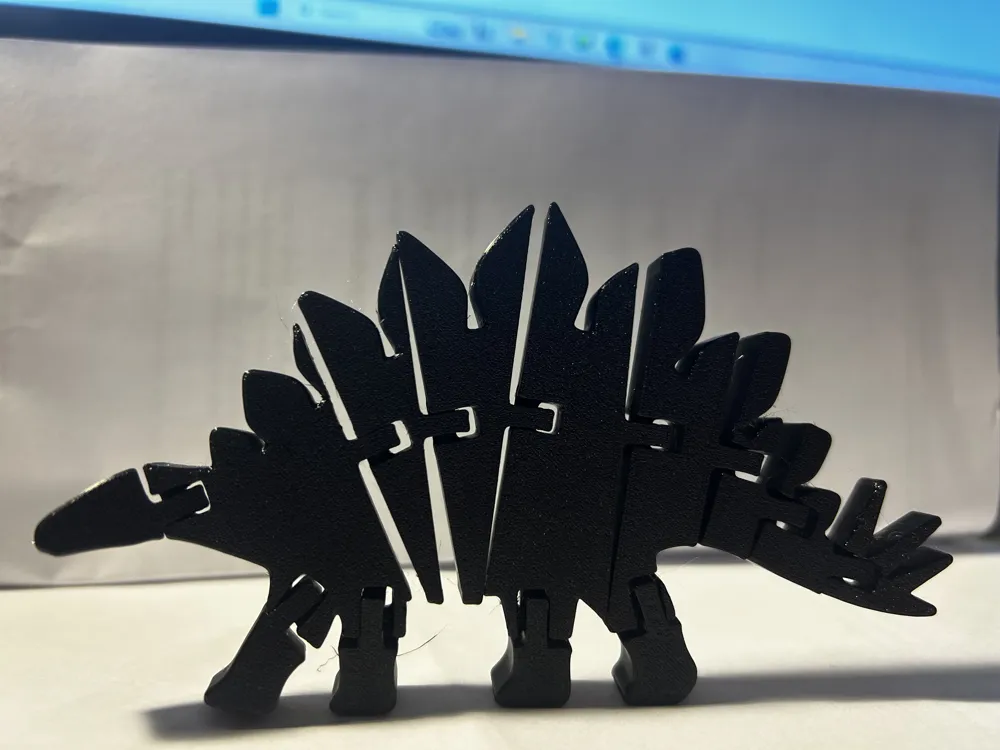Flexi Stegosaurus - Modèle d'Impression 3D Gratuit - MakerWorld