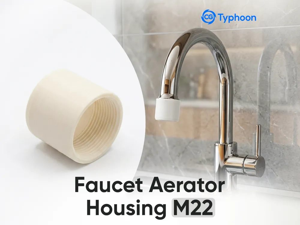 Faucet Aerator Housing – M22x1 - Free 3D Print Model - MakerWorld