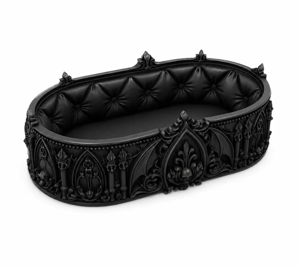 Goth Jewelry Tray Gothic Vanity Organizer Bat - Free 3D Print Model ...