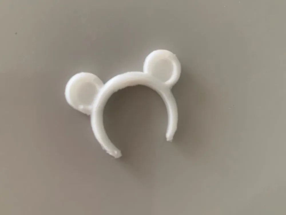 Mini Bear Tiara - Free 3D Print Model - MakerWorld