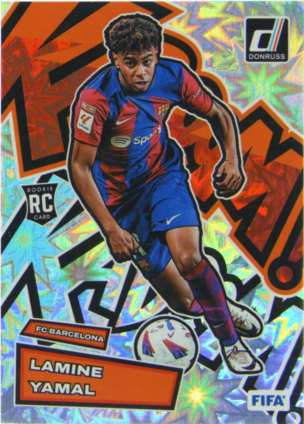 Lamine Yamal Soccer Card Kaboom - Free 3D Print Model - MakerWorld