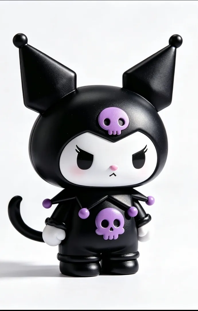 Little Black Cat - Kuromi - Free 3D Print Model - MakerWorld