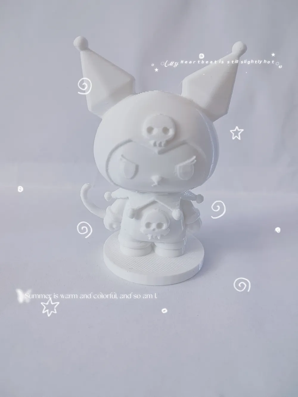 Little Black Cat - Kuromi - Free 3D Print Model - MakerWorld