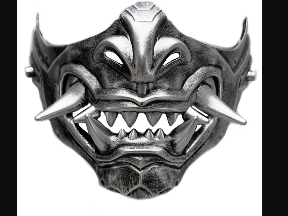 Oni Mask - Free 3D Print Model - MakerWorld