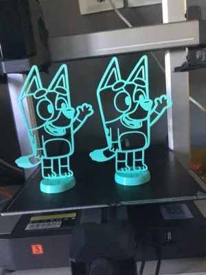 Bluey - Free 3D Print Model - MakerWorld