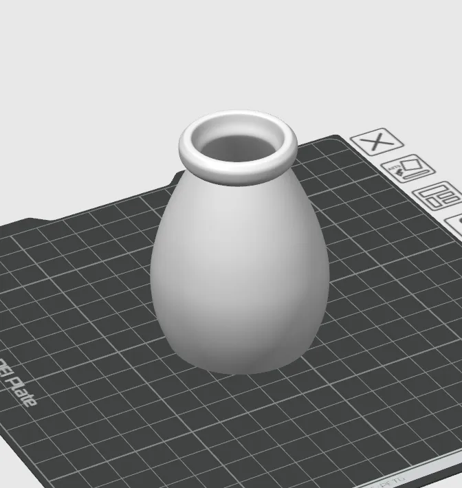 Flower bottle - Free 3D Print Model - MakerWorld
