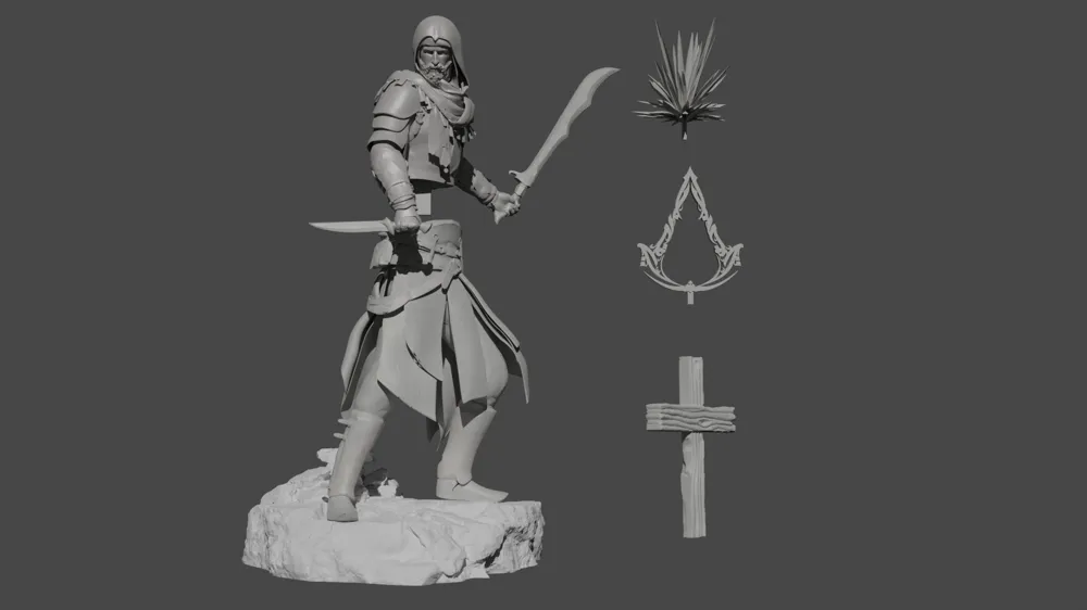 Assassins Creed Mirage - Free 3D Print Model - MakerWorld