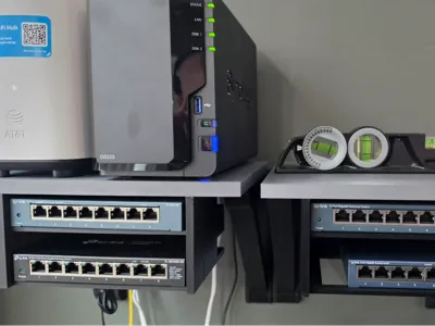Estante para interruptores TP-Link. - Modelo de impresión 3D gratuito ...
