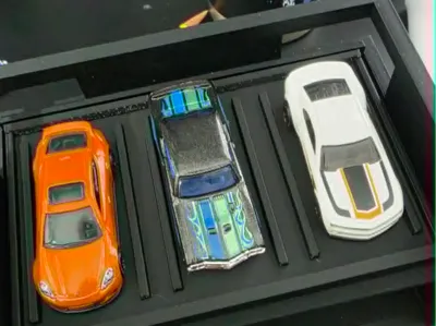 Hot wheels parking Deck for 3 cars. - Free 3D Print Model - MakerWorld