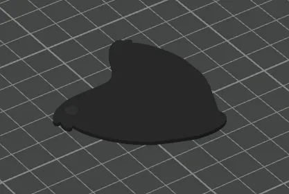 Huggy Wuggy Keychain (Poppy Playtime) - Free 3D Print Model - MakerWorld