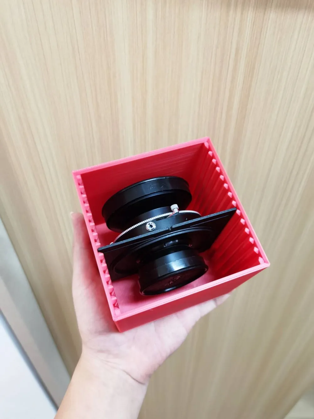 Large Format Lens Storage Box for Linhof lens boards - Free 3D Print ...