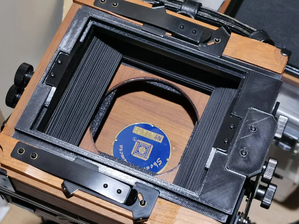 4x5 Large Format Camera Quick Release Focusing Screen - Free 3D Print ...