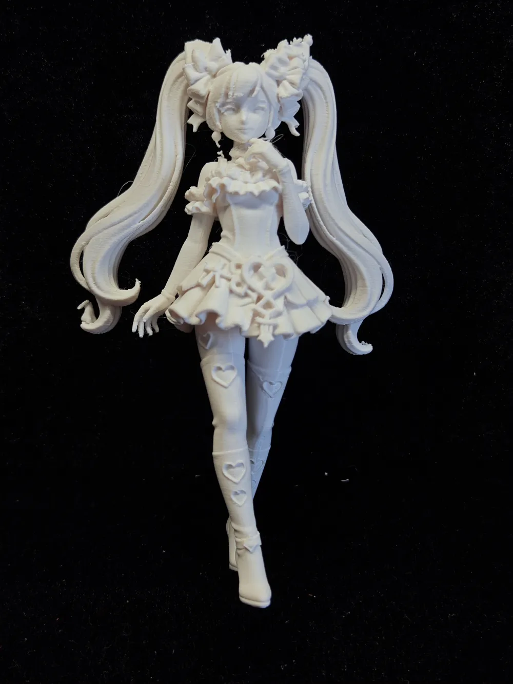 Angela Kuromi Heart - Free 3D Print Model - MakerWorld