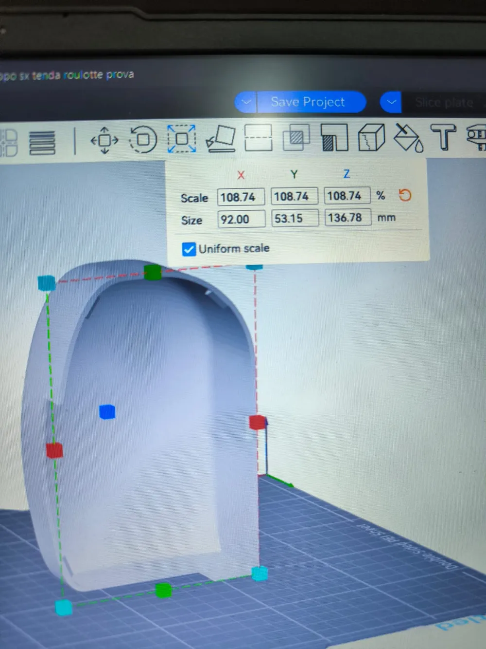 Left end cap for Fiamma F50 Pro F45 camper awning - Free 3D Print Model ...