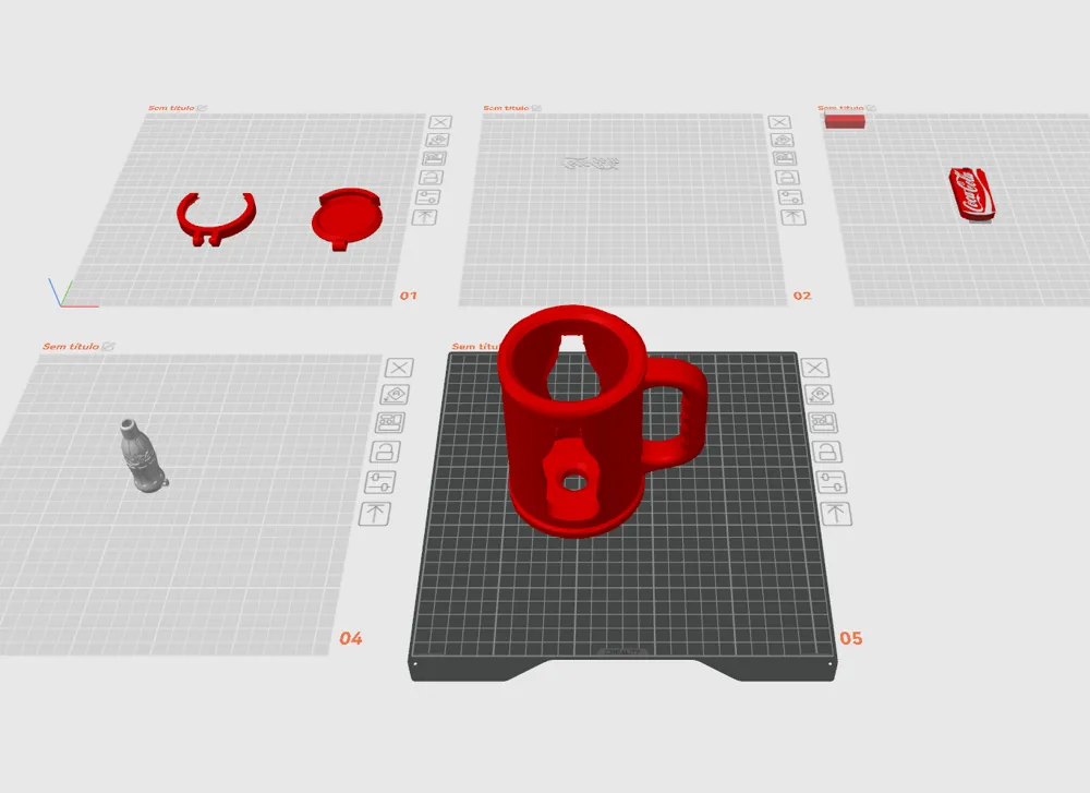 Coca Cola cup kit - Free 3D Print Model - MakerWorld