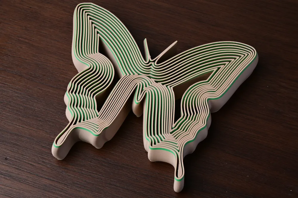 Butterfly fidget toy - Free 3D Print Model - MakerWorld