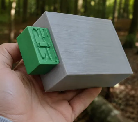 Chocolate Bar Fidget Passthrough - Free 3D Print Model - MakerWorld