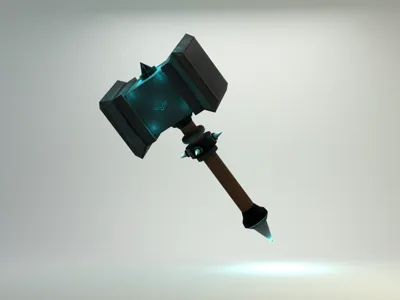Viking Hammer - Free 3D Print Model - MakerWorld