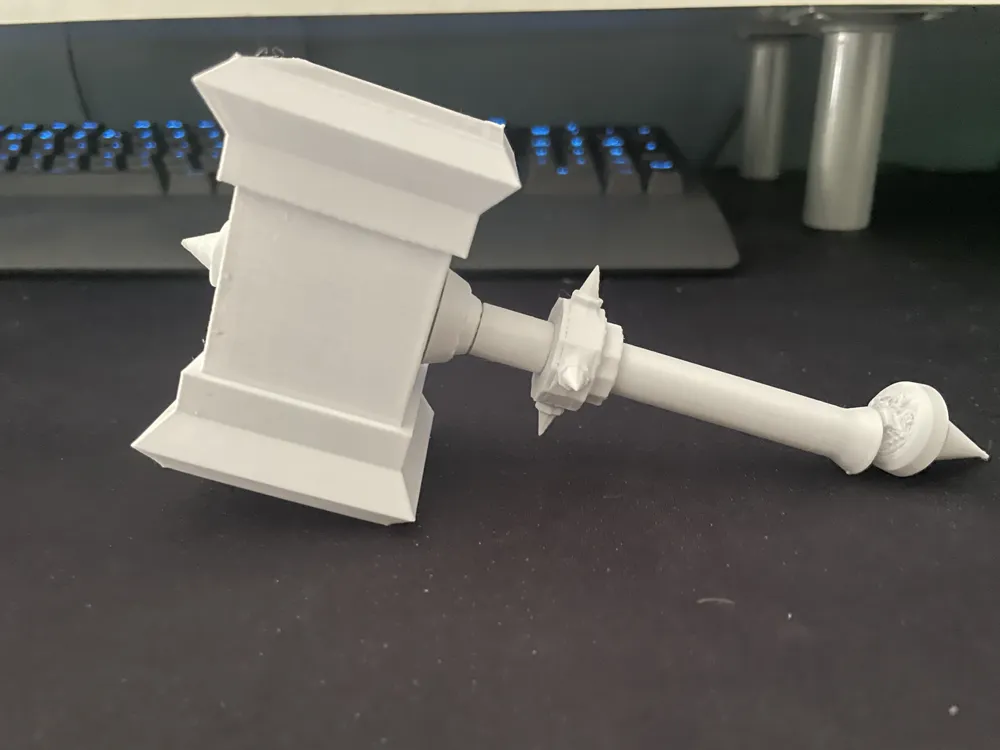 Viking Hammer - Free 3D Print Model - MakerWorld