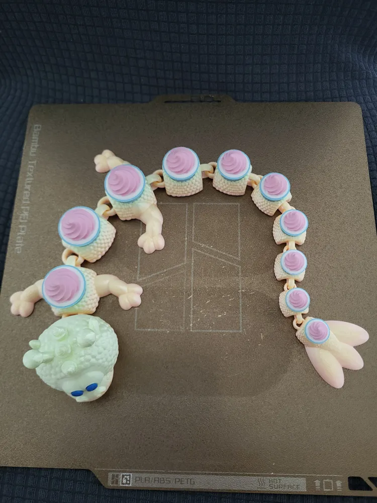 Cleo cupcake dragon - Free 3D Print Model - MakerWorld