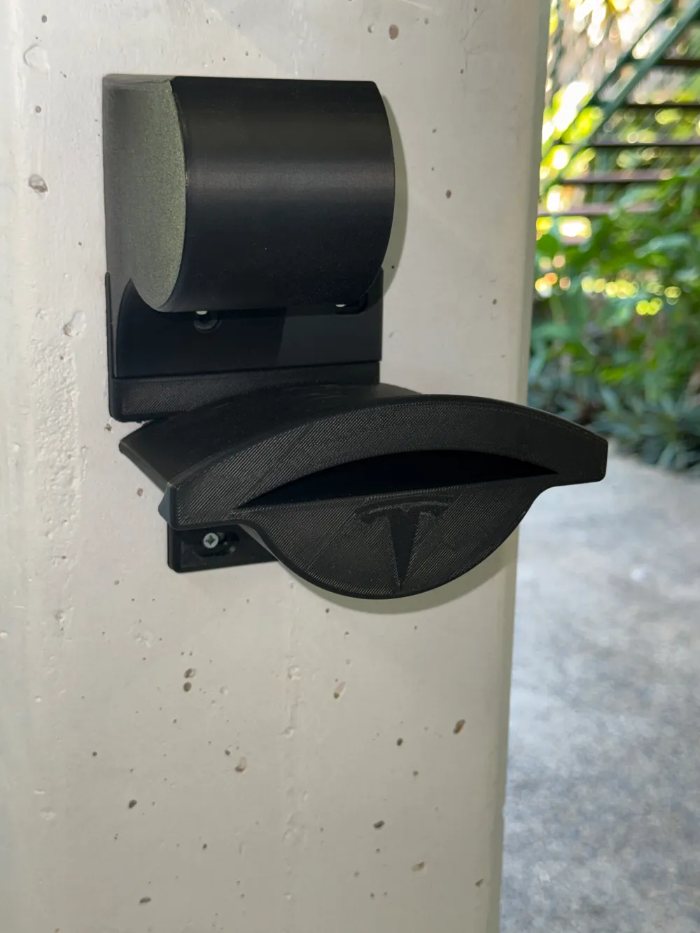 Cable Hanger type 2 Tesla with connector parallel - Free 3D Print Model ...