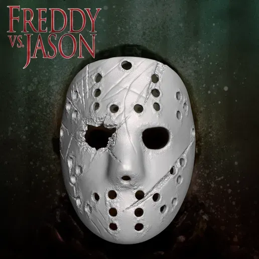 Freddy Vs Jason Hockey Mask - Free 3D Print Model - MakerWorld