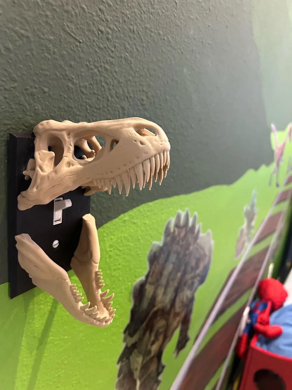 T-Rex Dual Light Switch - Free 3D Print Model - MakerWorld