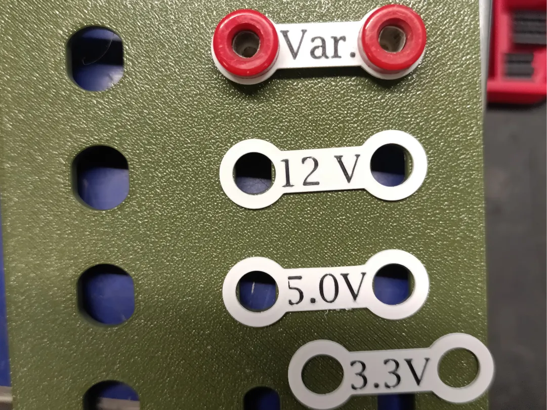 Voltage labels - Free 3D Print Model - MakerWorld
