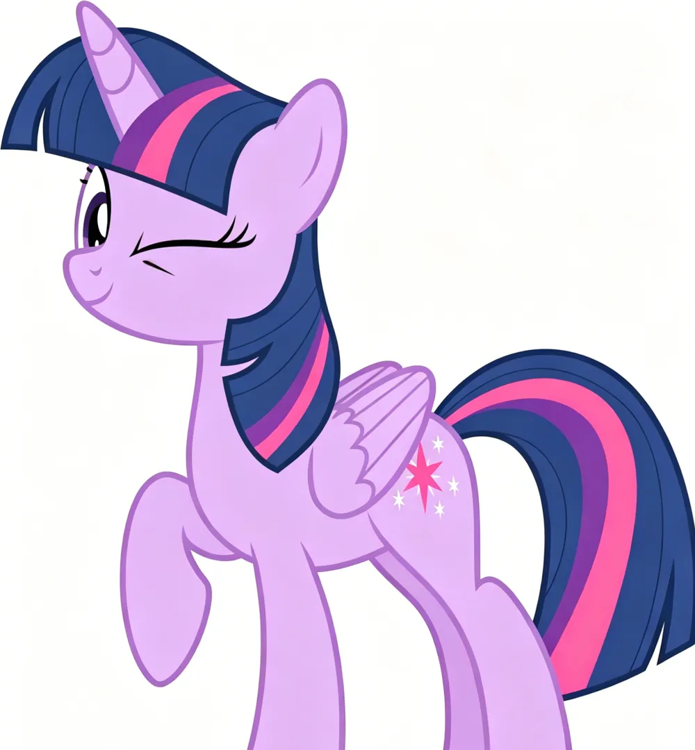 My Little Pony - Twilight Sparkle Figurine Model - Cartoon Anime ...