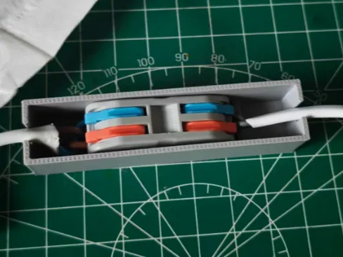 Dual Line Connector Box - Free 3D Print Model - MakerWorld