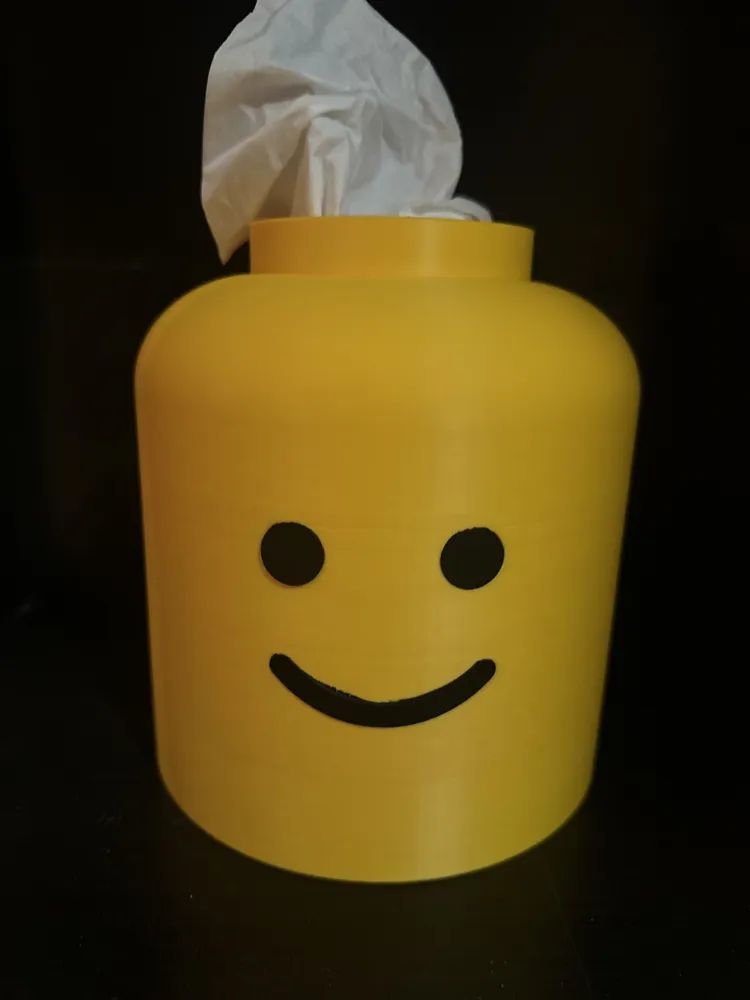Lego Tissue Box Lego Minifigure Tissue Box LEGO Storage - Free 3D Print ...