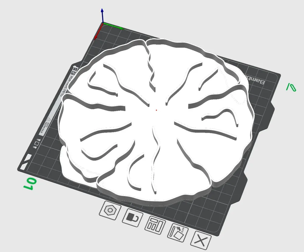 Flower Bowl form clay cutter - Free 3D Print Model - MakerWorld