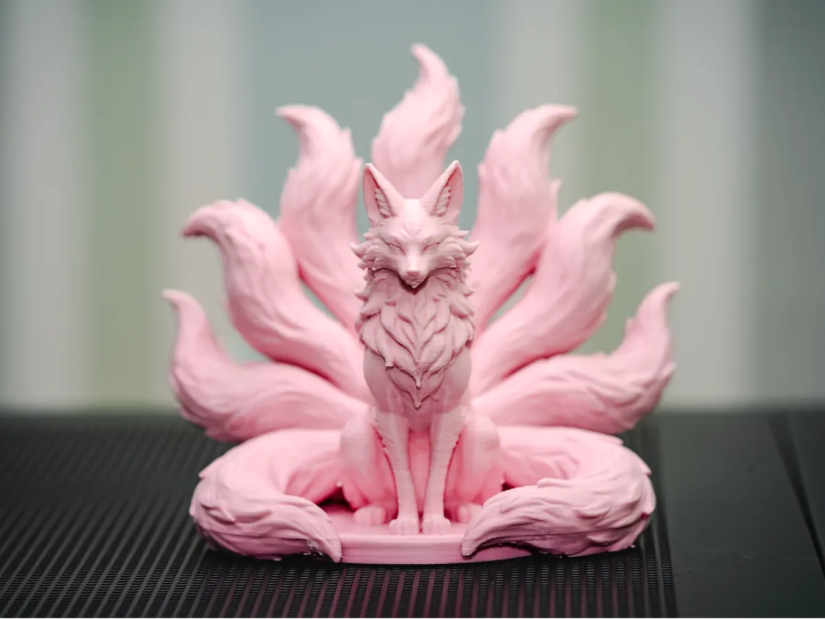 Auspicious Spirit Fox - Free 3D Print Model - MakerWorld