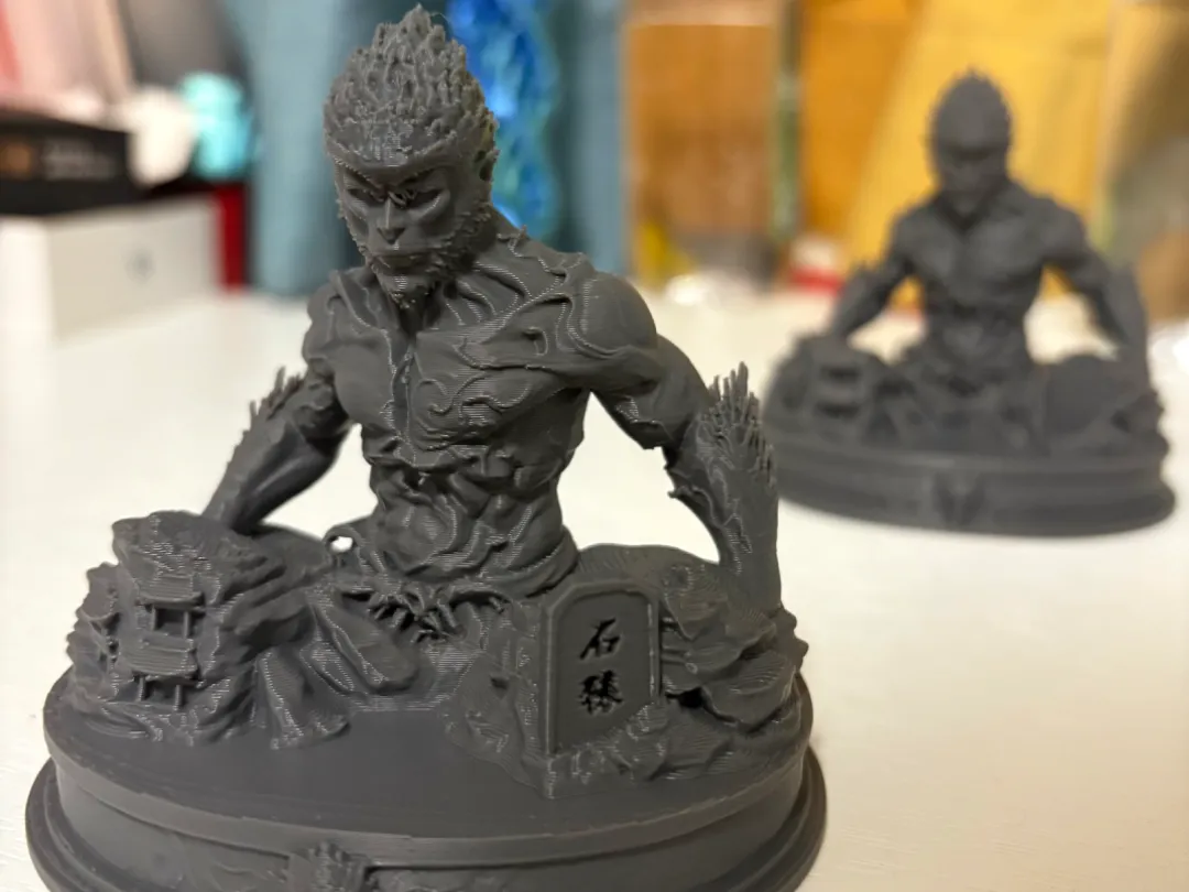 Black Myth Wukong: Stone Ape Statue - Free 3D Print Model - MakerWorld