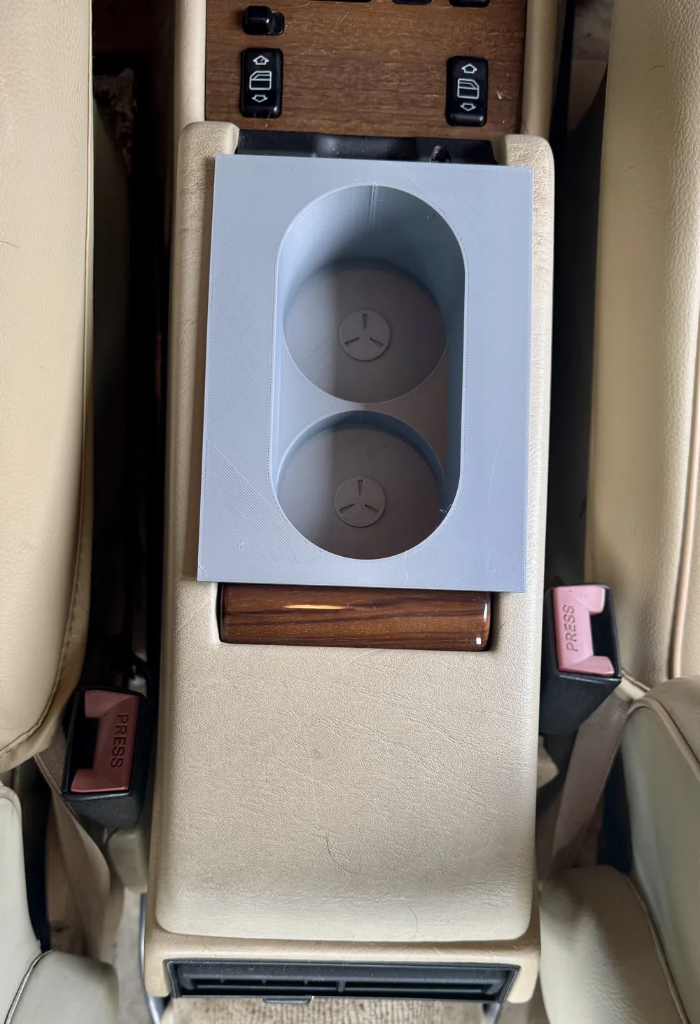 Mercedes Benz W126 Cup Holder - Free 3D Print Model - MakerWorld